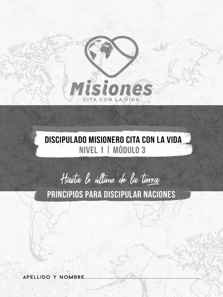 Carta al Misionero Sud: Discipulado Misionero | PDF | Jesús | Cristo ...