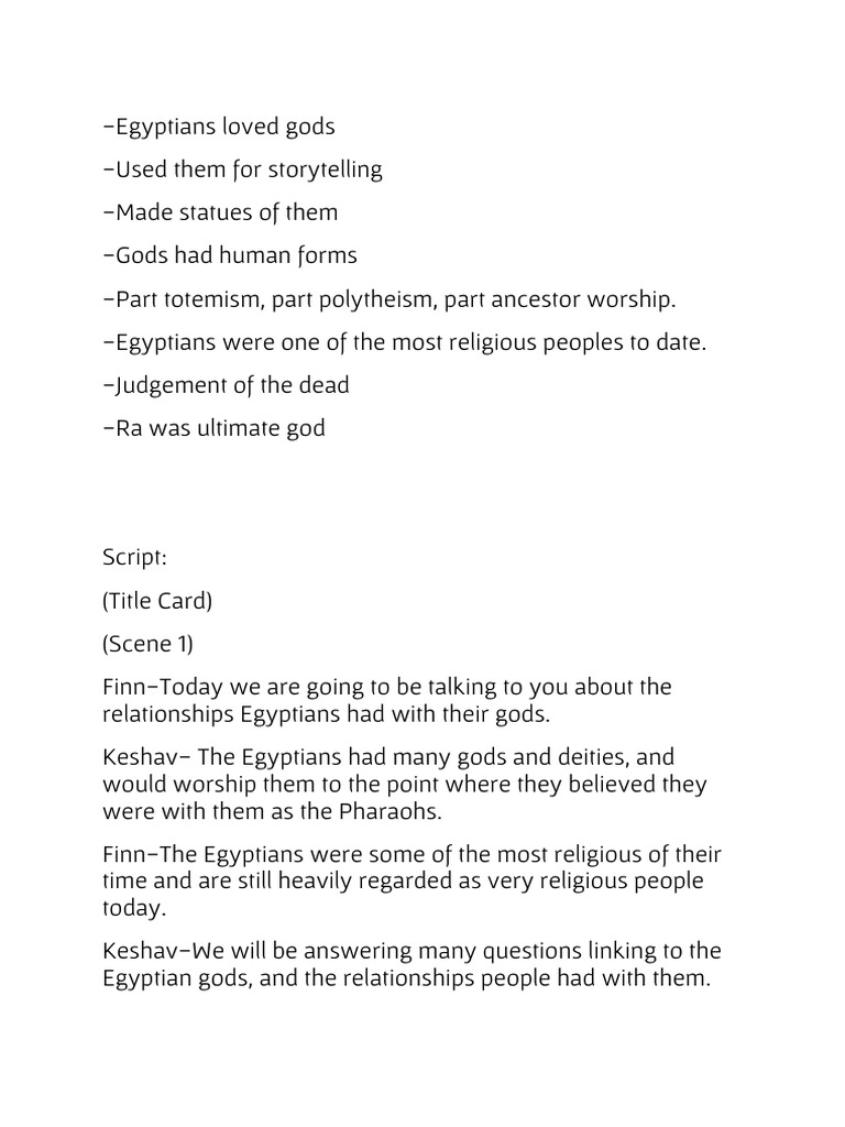 History - Egyptian Question | PDF | Ancient Egyptian Religion ...