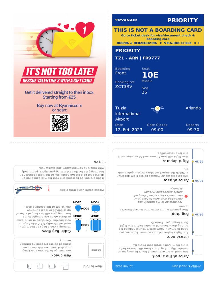 Boarding Pass 2 | PDF