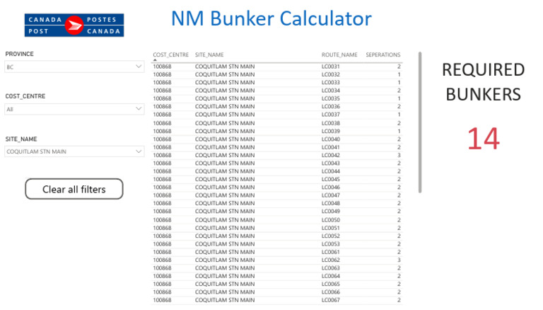 NM Bunker Calculator | PDF