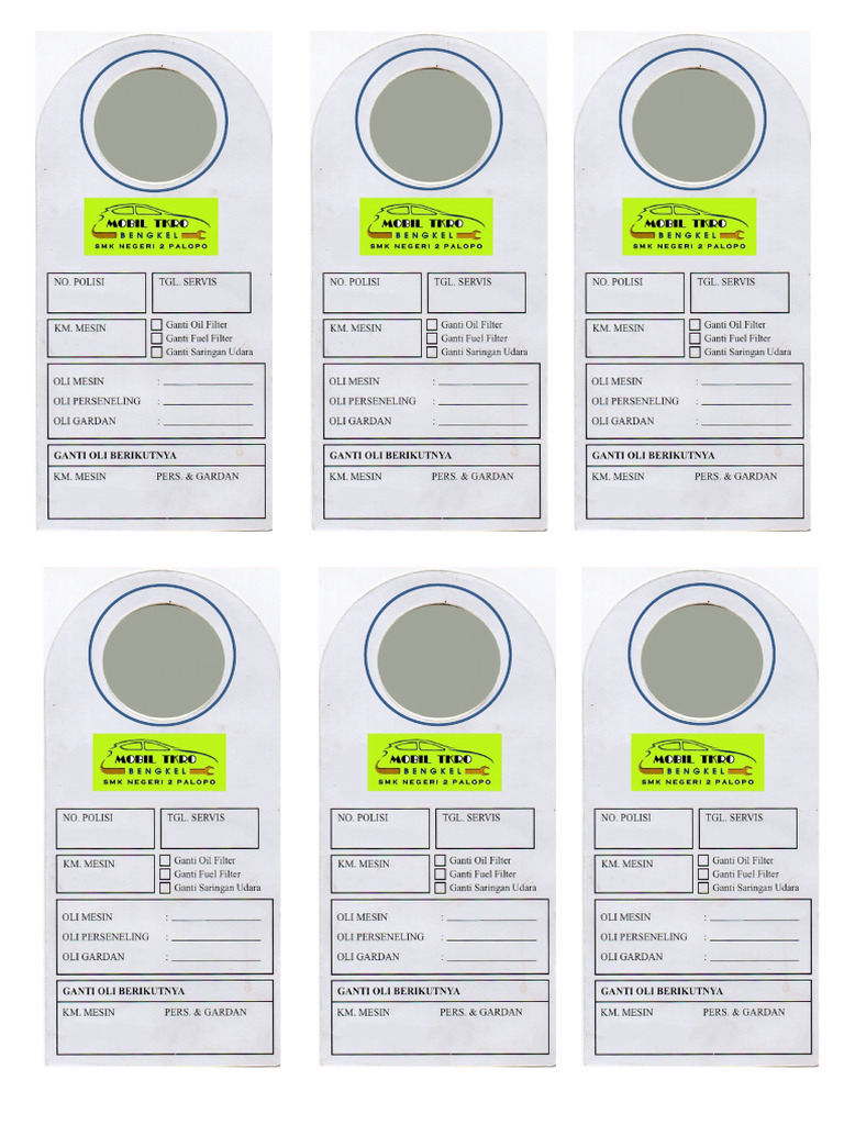 Label Oli Siap Print | PDF | Kajian Bahasa Asing
