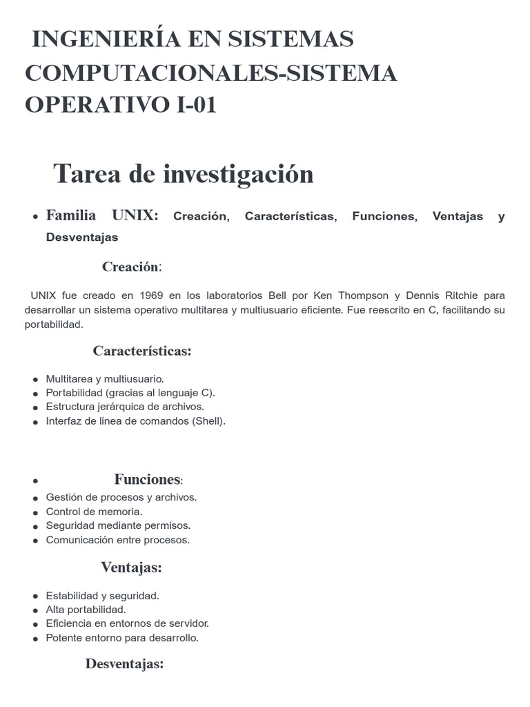 Como Fueron Creados, Las Características, Funciones y Ventajas y ...