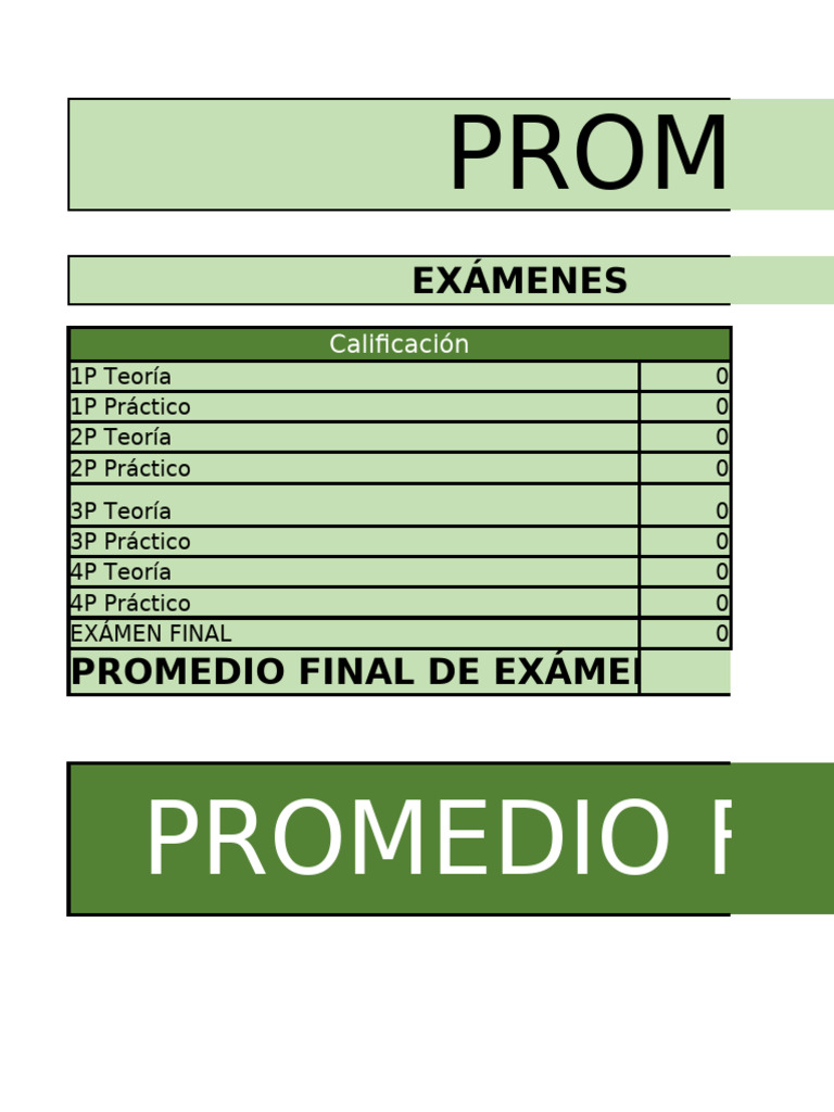 PROMEDIO HISTOLOGÍA | PDF