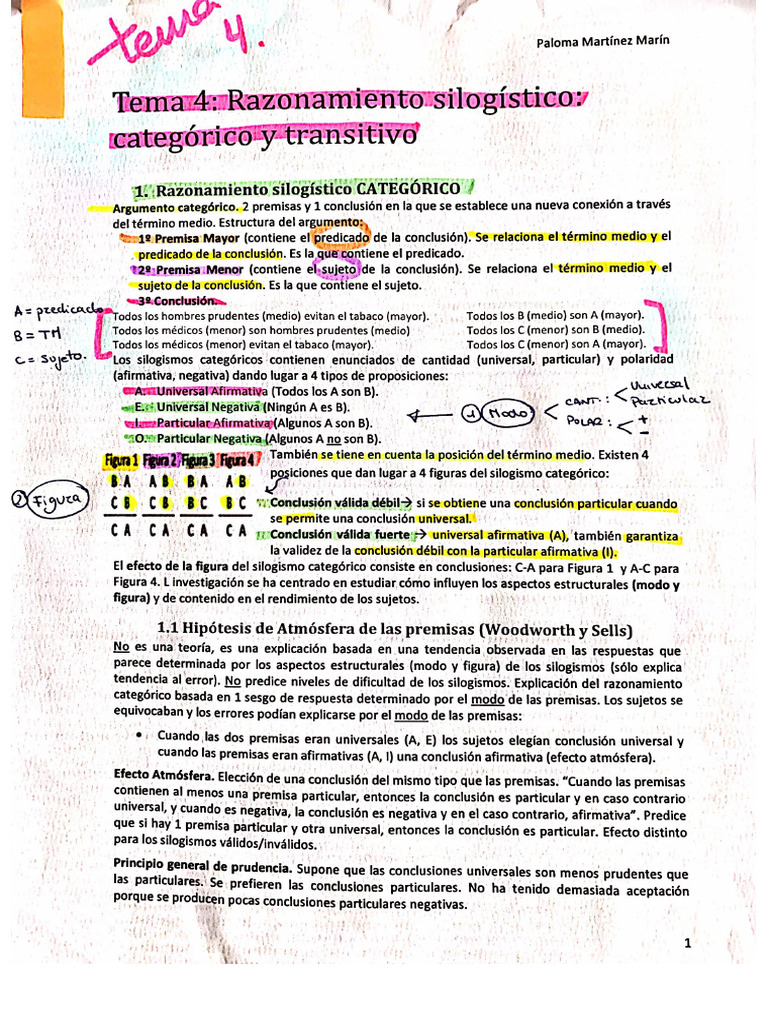 Tema 4 Esquema | PDF