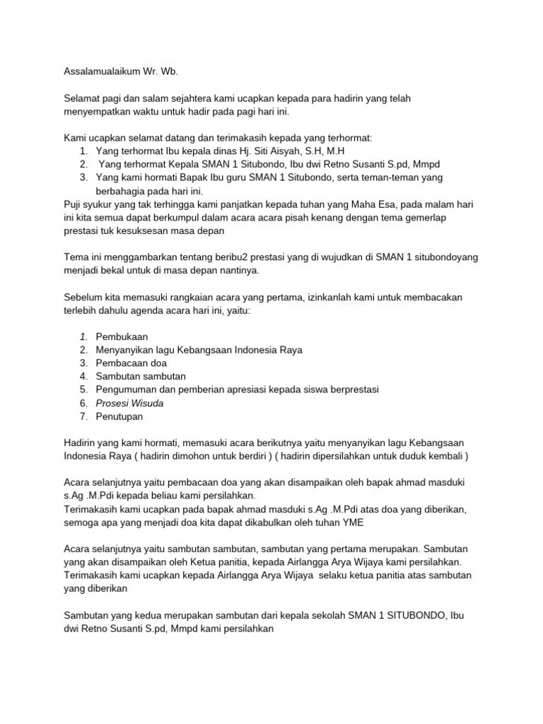 Template MC Formal SMB | PDF | Seni