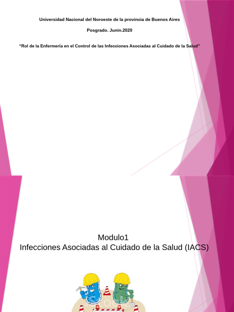 Modulo 1. IACS. | PDF | Epidemias | Hospital