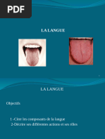 8.la Langue | PDF | Langue | Anatomie humaine