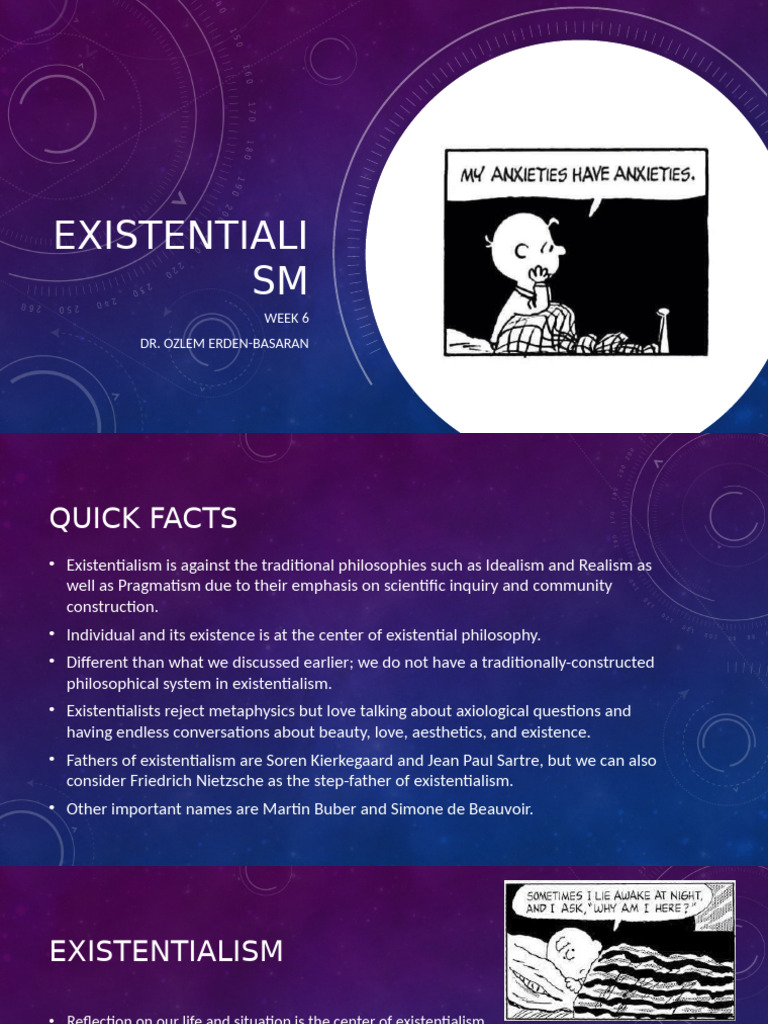 Week 6-Existentialism | PDF | Existentialism | Existence