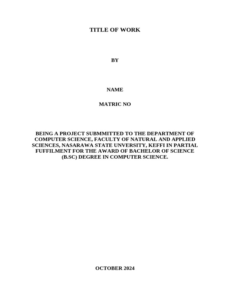 Title Page | PDF