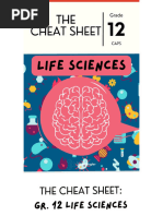 Grade 12 Life Sciences Paper 1 Terminologies | PDF