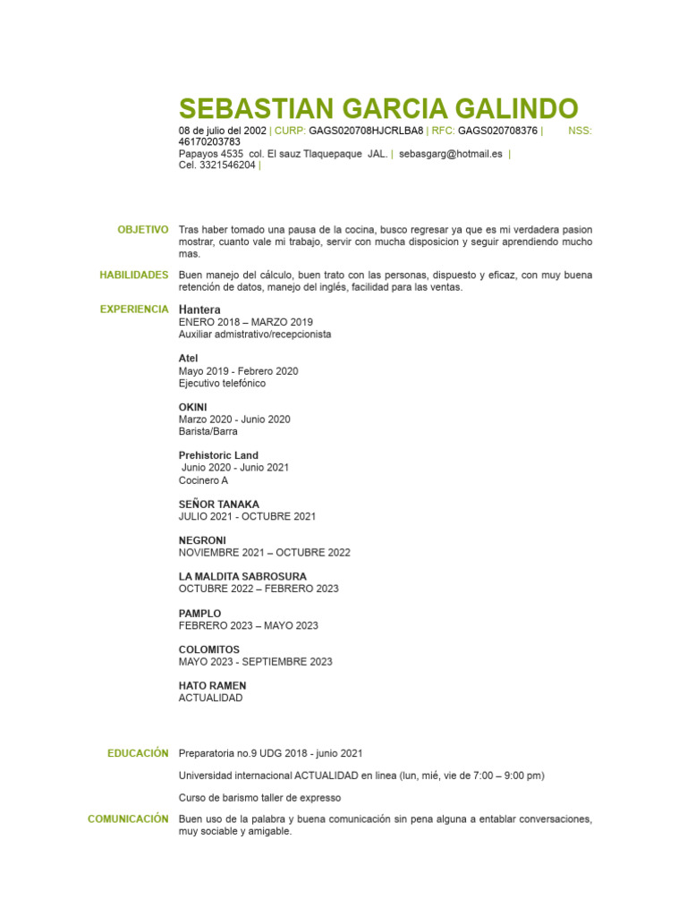 CV Oct2023 | PDF