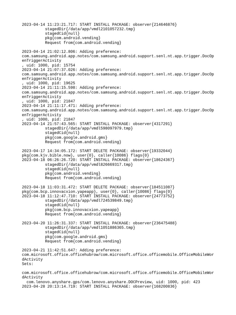 PM Debug Info | PDF | Computing | Software