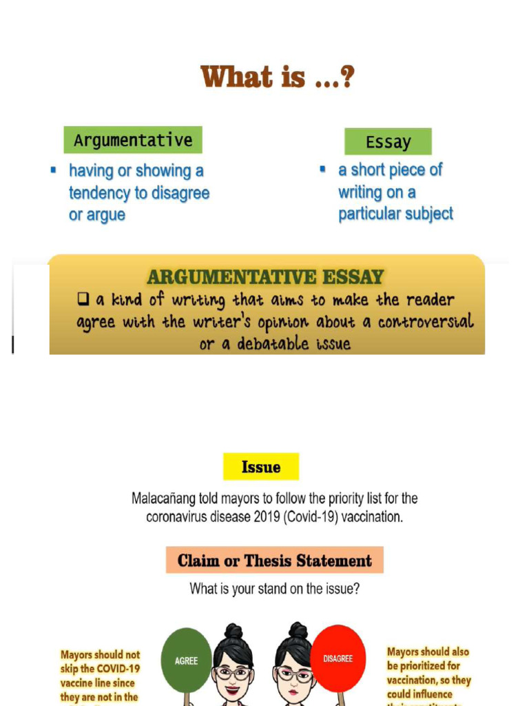 Argumentative Essay | PDF
