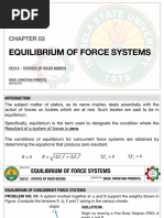 Equilibrium of Parallel Force Systems | PDF | Force | Physics