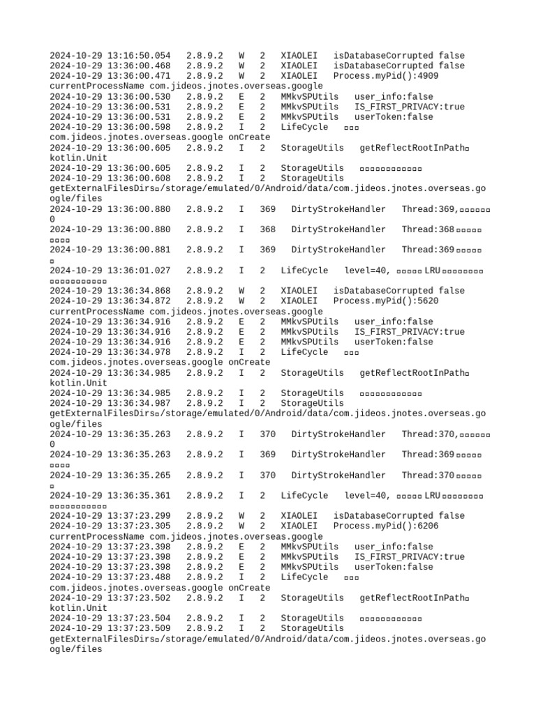 2024-10-29_log | PDF | Programming Paradigms | Computer Programming
