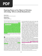 Gender Ads: Goffman's Analysis | PDF | Advertising | Gender