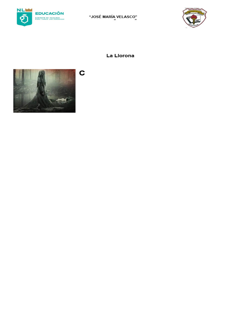 Leyenda de La Llorona: Análisis y Preguntas | PDF