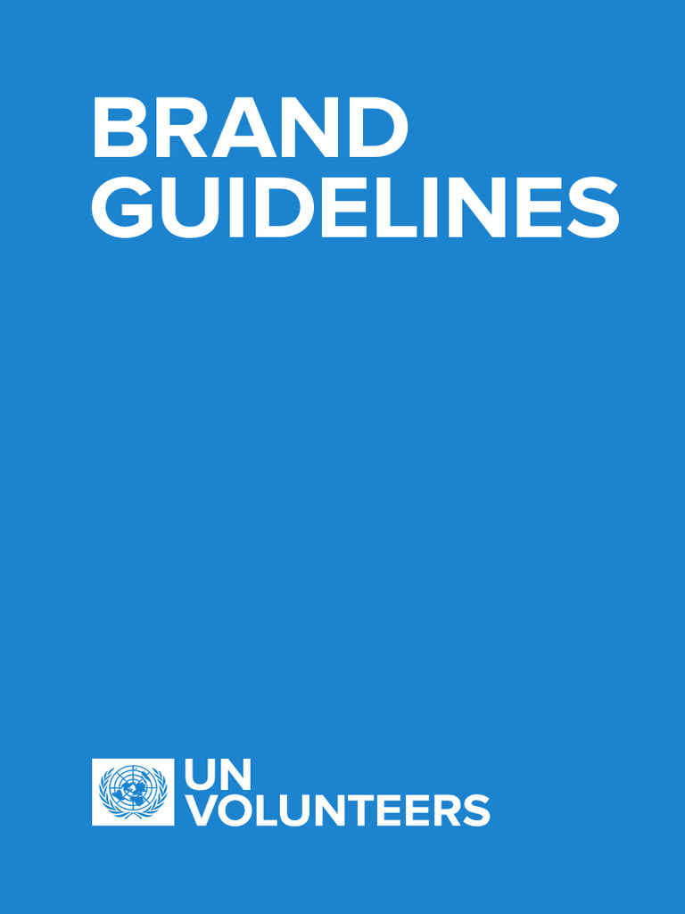 En UNV Brand Guidelines | PDF | Typefaces | Communication