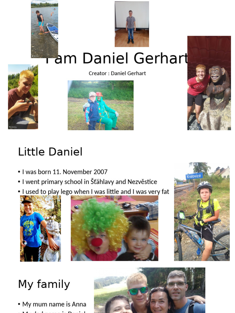 I Am Daniel Gerhart | PDF | Cooking, Food & Wine | Art
