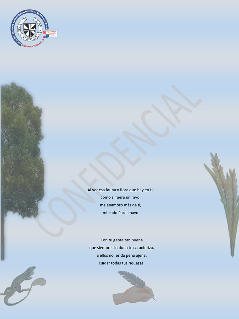 Poema Documento Segundo Sec | PDF