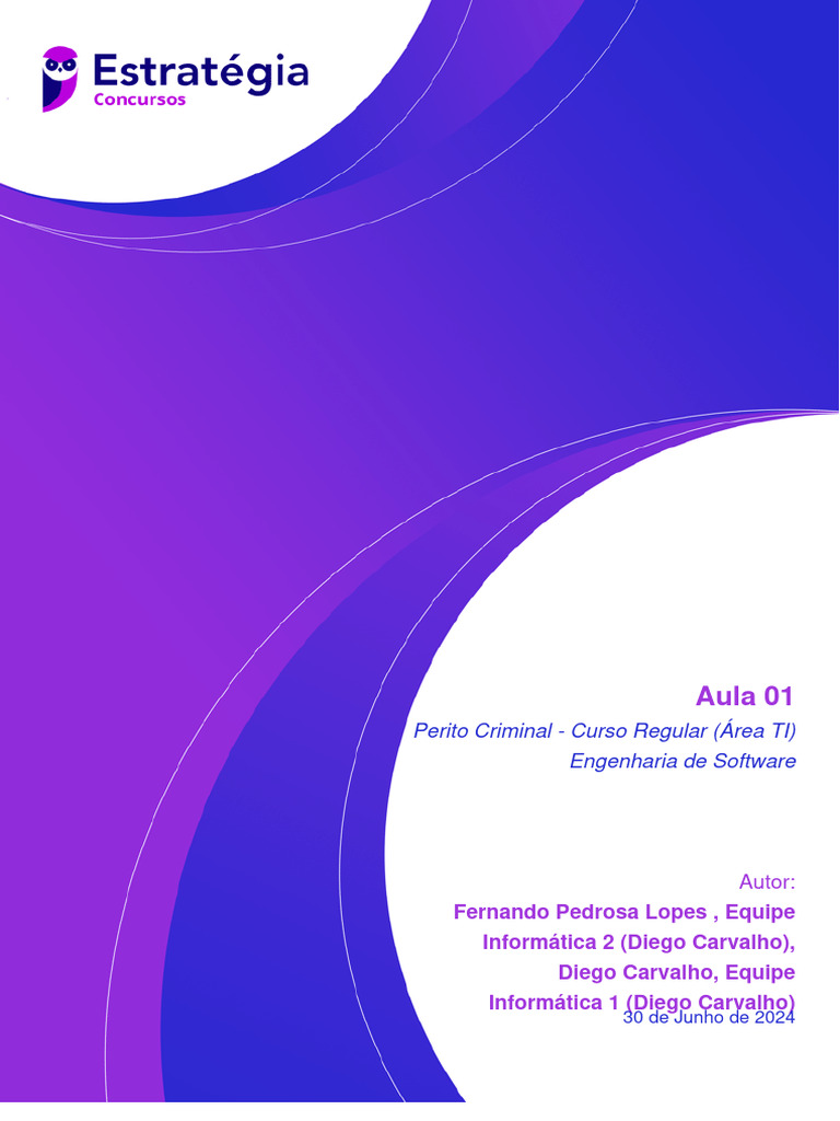 Aula 01 Apoo Paradigma Orientado A Objetos Pdf Classe Programação De Computadores