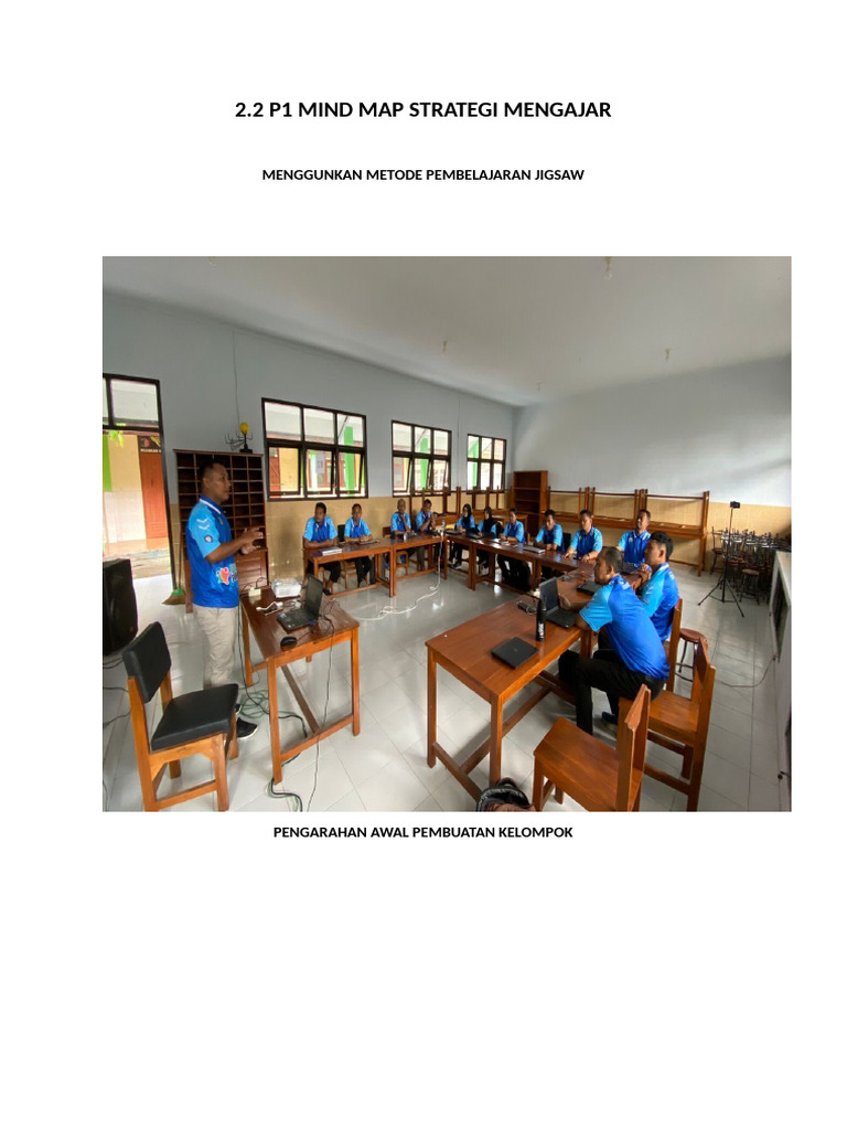 2.2 P1 Mind Map Strategi Mengajar | PDF