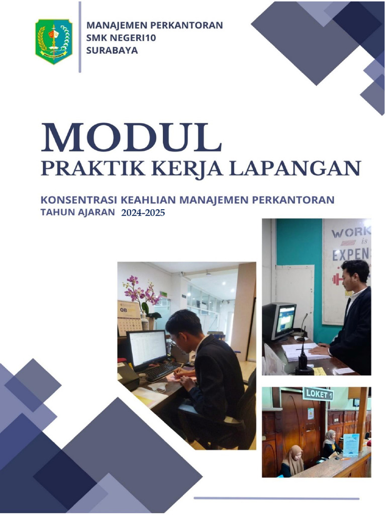 Modul Praktik Kerja Lapangan 2024-2025 | PDF