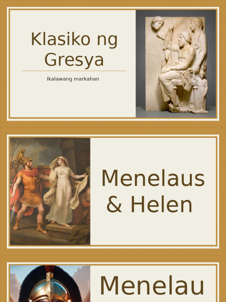 KLASIKO-NG-GRESYA-1 | PDF