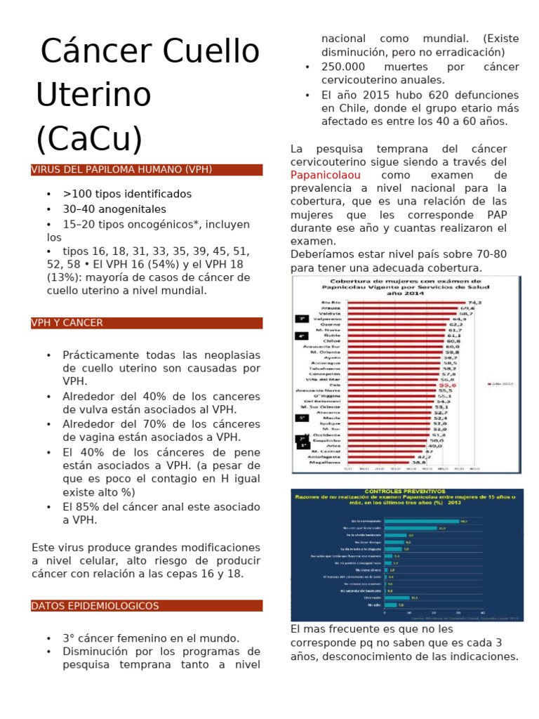 CaCu Tipeo | PDF | Cáncer | Cáncer de cuello uterino