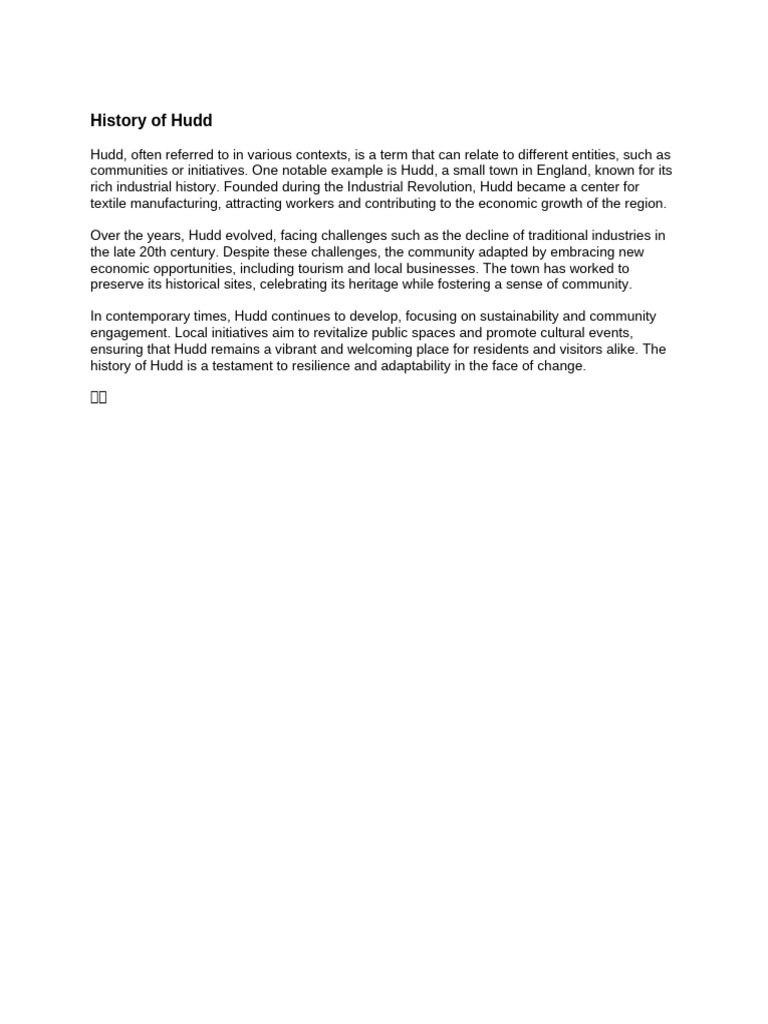 History of The Huhu | PDF