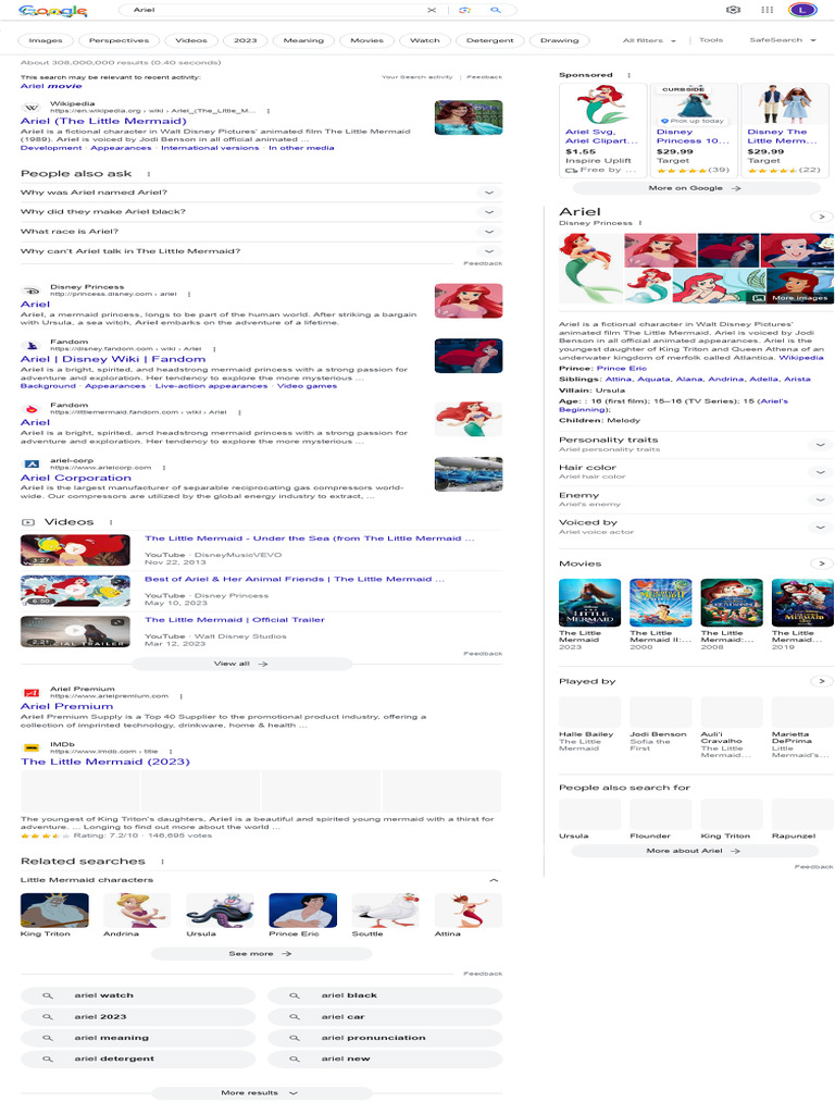 Ariel - Google Search | PDF