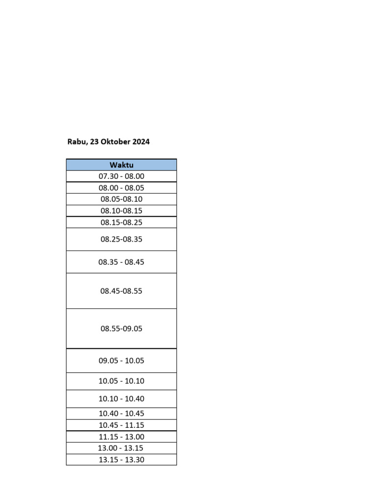Rundown Job Fair 2024-4 | PDF