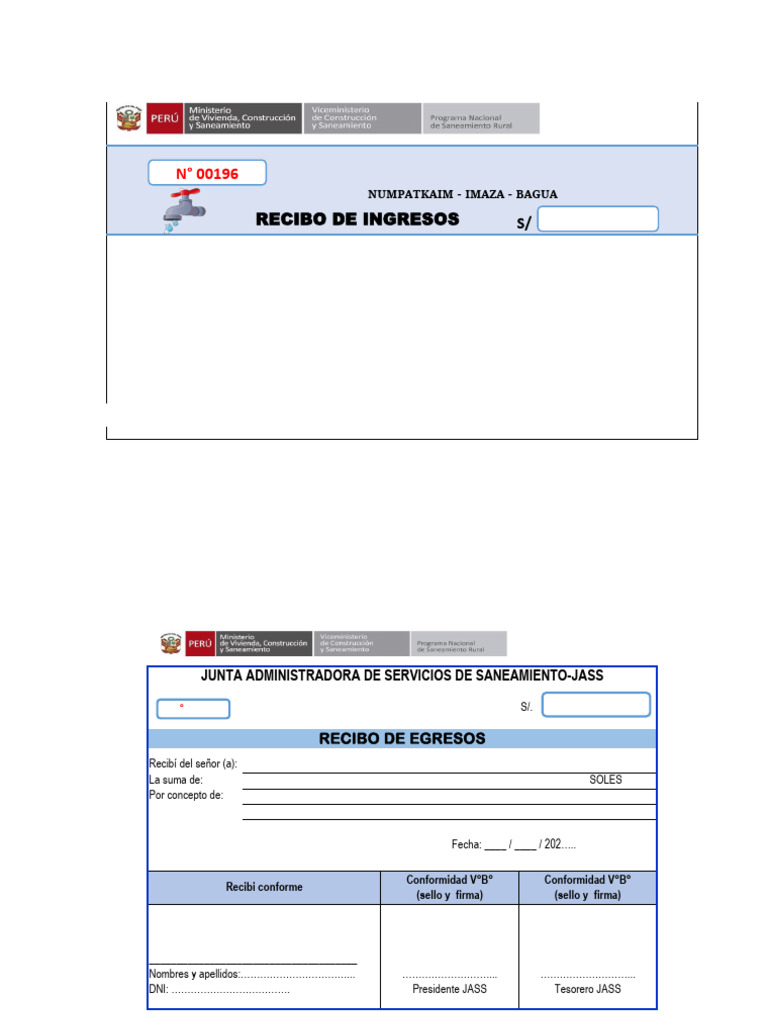 INSTRUMENTOS DE GESTION JASS BANNER OK2 | PDF | Economias