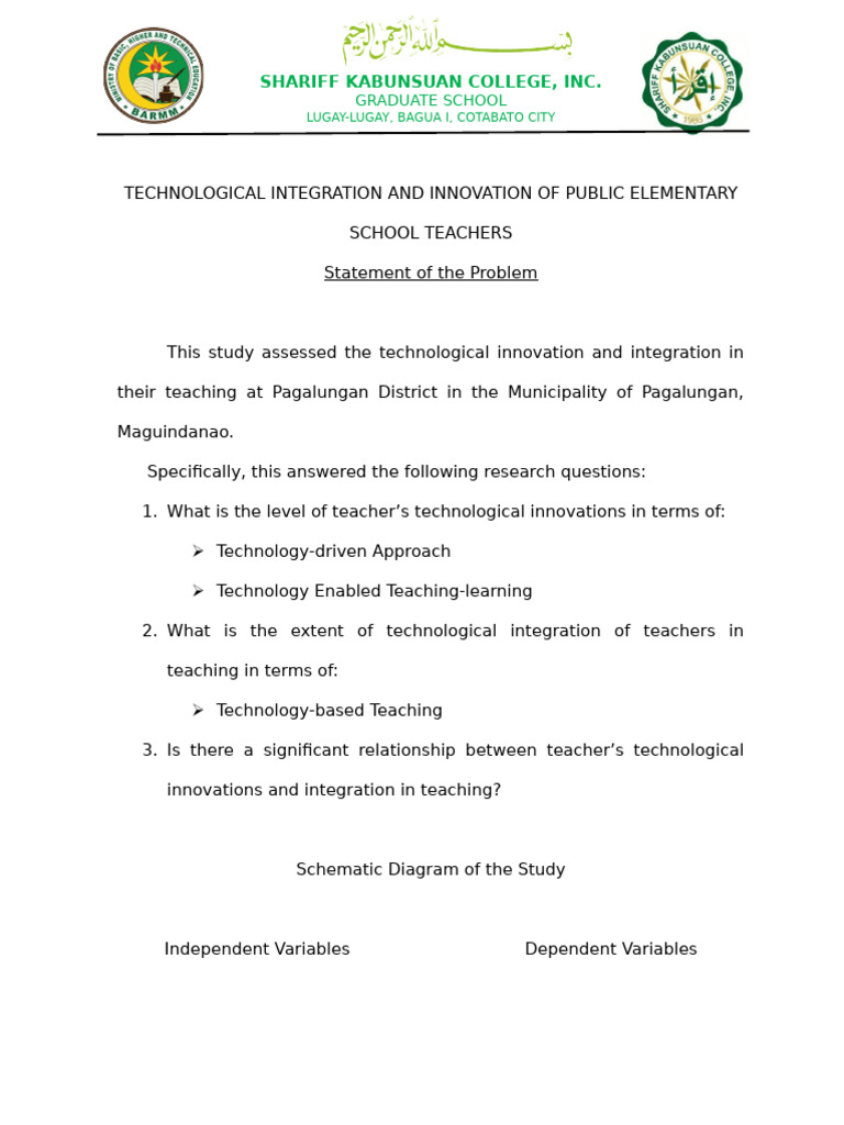Albento and Alamada | PDF | Educational Technology | Teachers