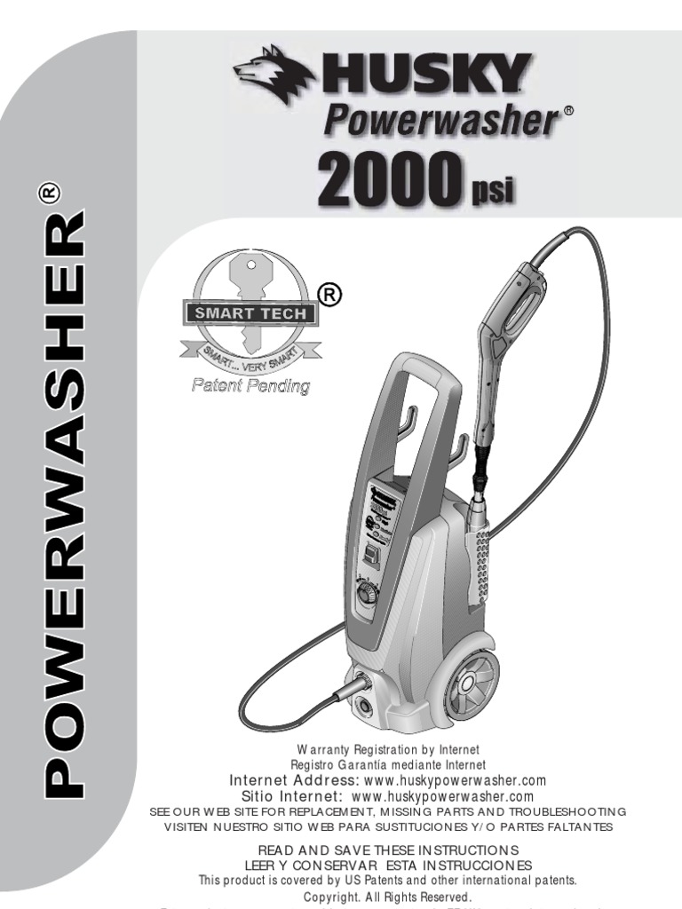 Husky 2000 Smart Owners Manual | PDF | Enchufes y tomas de corriente ...