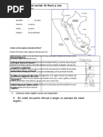 Mapa Mudo Peru Actividad | PDF