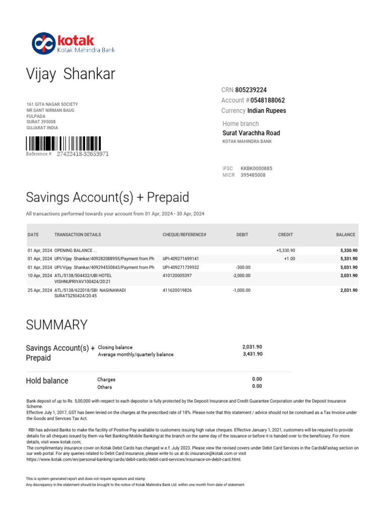 2024 10 18 11 44 33apr 24 - 395008 | PDF | Cheque | Banks