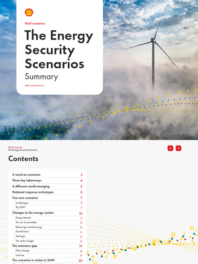 Energy Security Scenarios Overview | PDF | Climate Change | Bioenergy