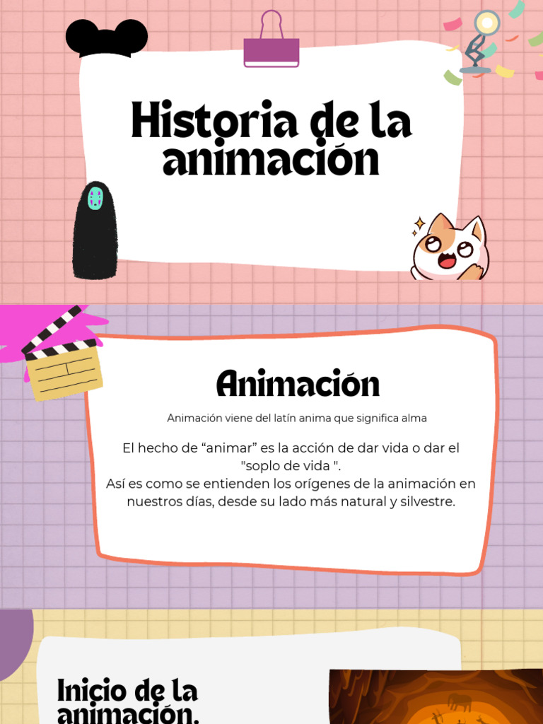 Historia de La Animación | PDF | Animación