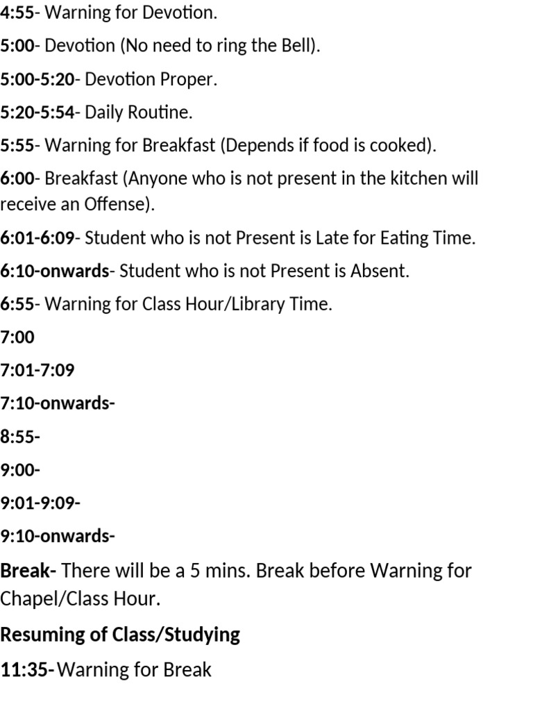 Timely Scheduled | PDF