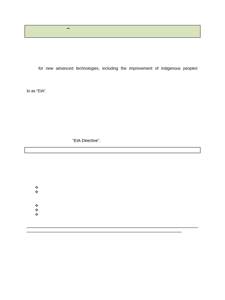 Manual C - EIA | PDF | Environmental Impact Assessment | River