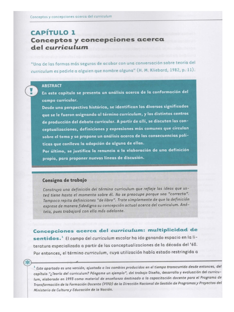 F. Terigi - Curric - Cap 1 | PDF