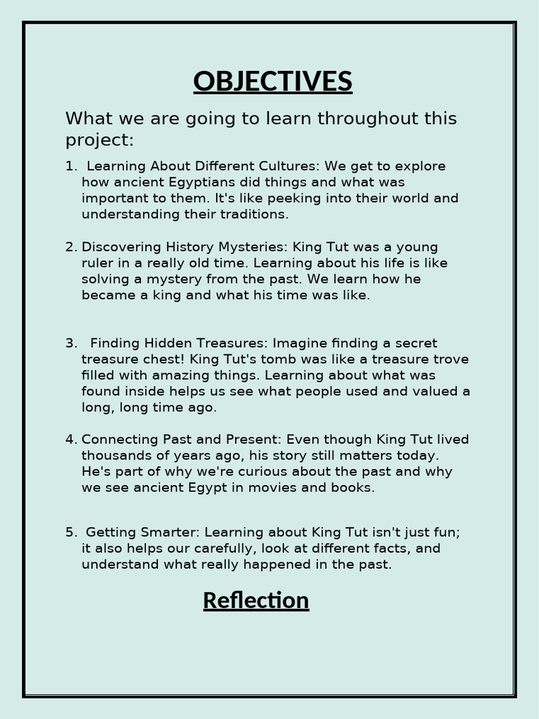 ENG PROJECT (AutoRecovered) | PDF | Tutankhamun