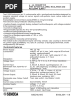 Keyence GT2-71MCP Amplifier Manual | PDF | Power Supply | Amplifier