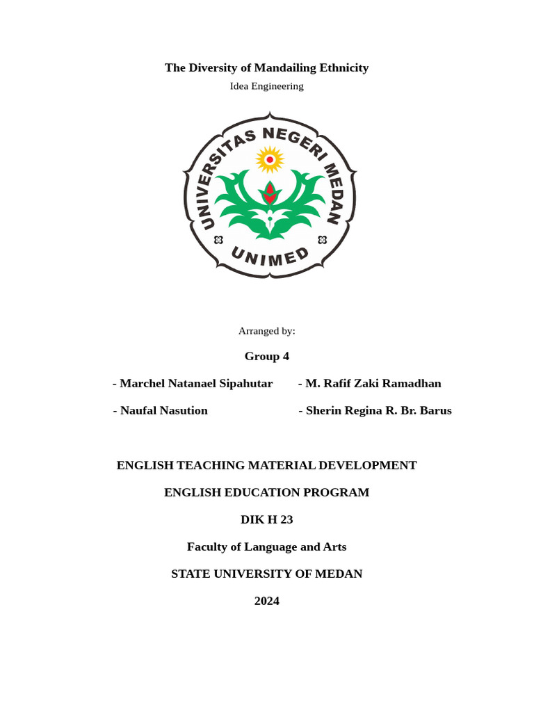 The Local Wisdom of Mandailing Tribe | PDF