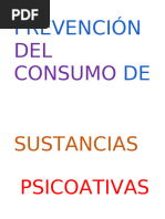 TRiptico de Sustancias Psicoactivas | PDF | Drogas | Drogas Psicoactivas