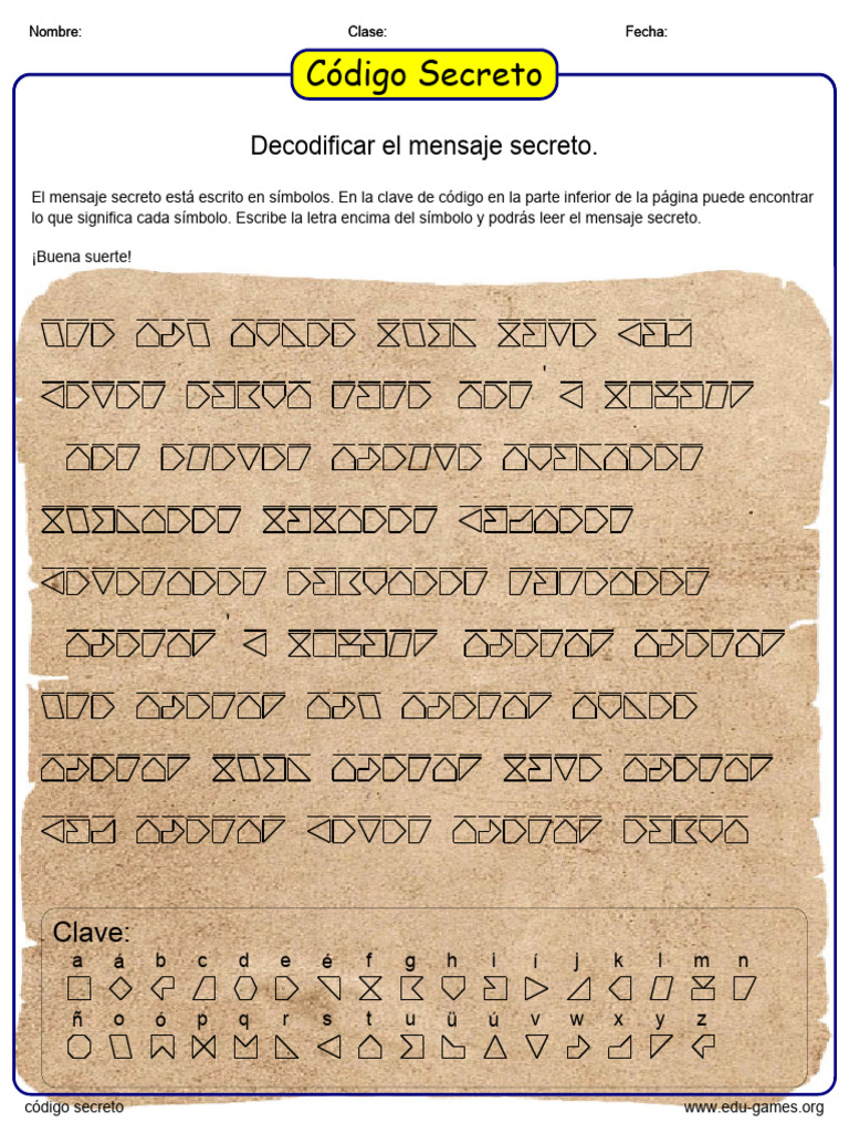 Secret Code | PDF | Criptografía | Técnicas de espionaje