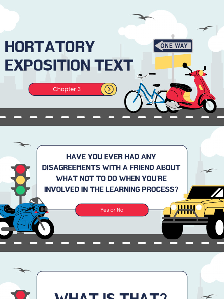 Hortatory Exposition Text | PDF | Psychology | Behavioural Sciences