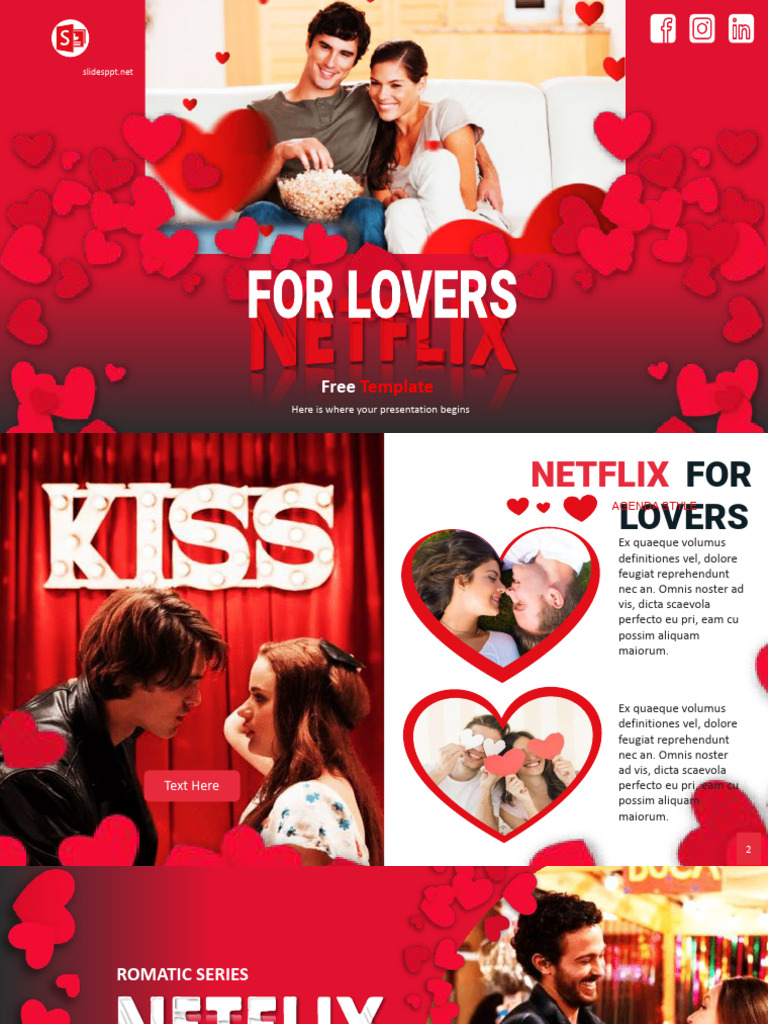 Netflix For Boyfriends Template | PDF | Graphic Design | Communication ...