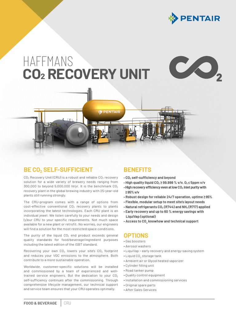 CO2 Recovery for Breweries | PDF | Carbon Dioxide | Energy Conservation
